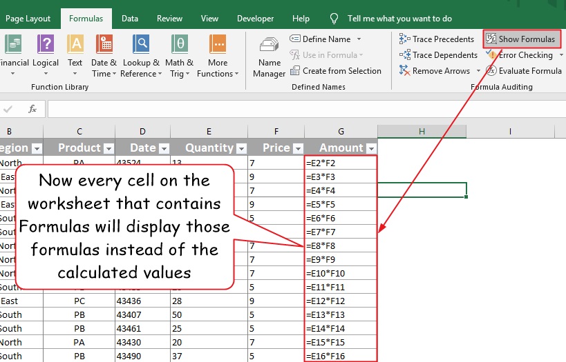 How To Show Cell Formulas In Excel Software Accountant