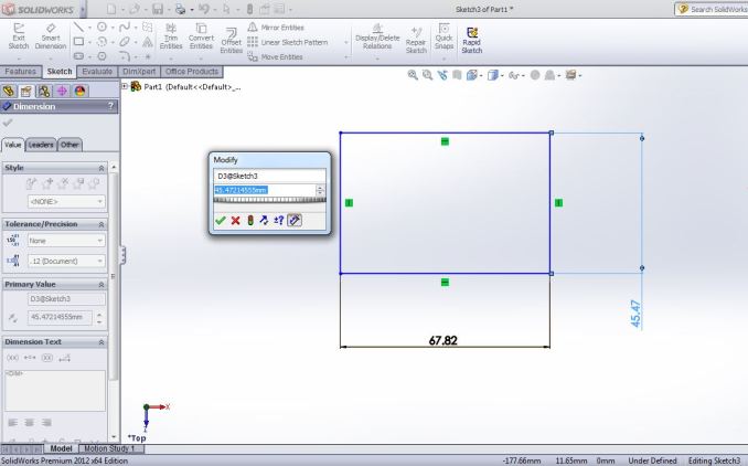 How To Use Solidworks Smart Dimension Sketching Tutorial For Beginners