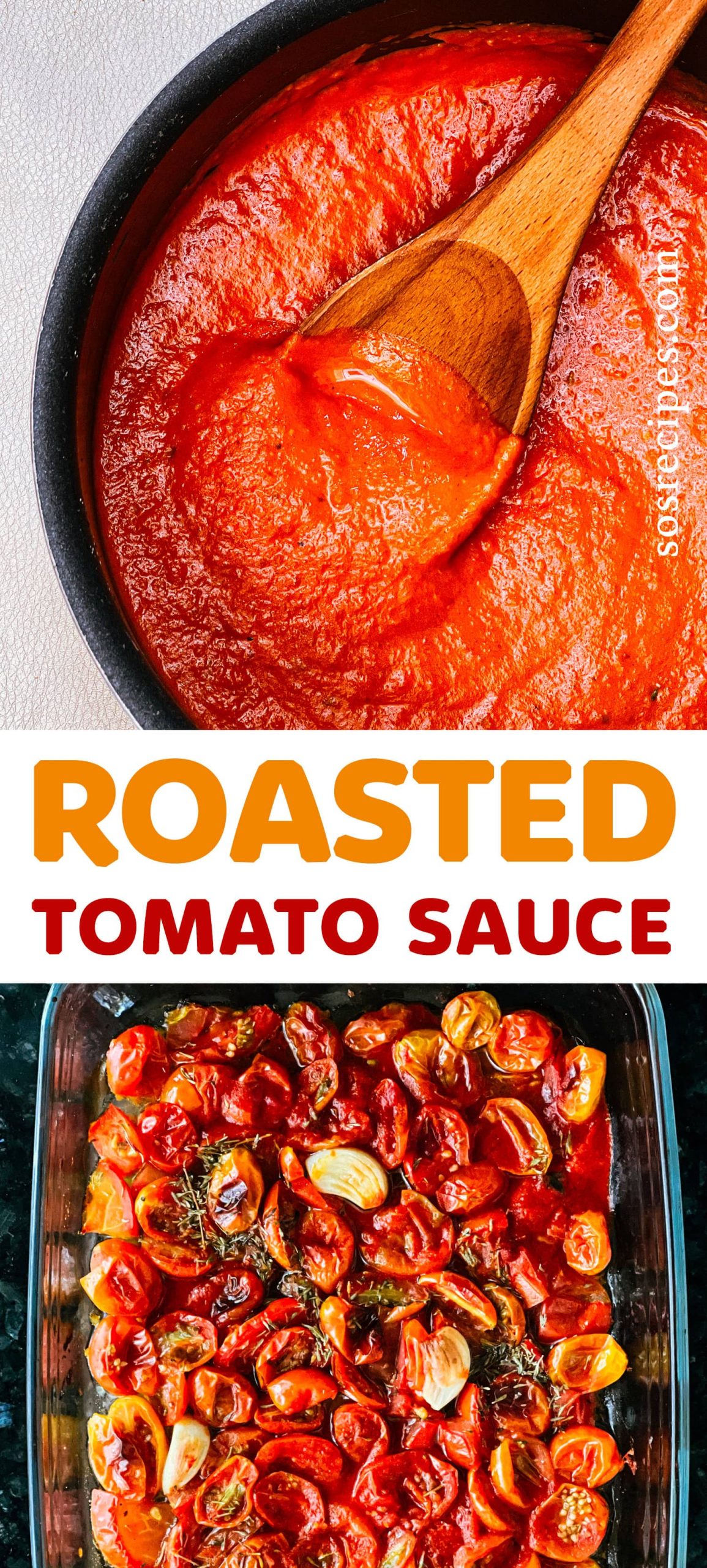 Roasted Tomato Sauce Recipe Sos Recipes