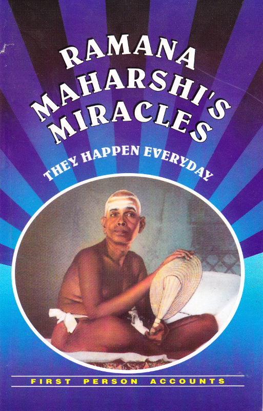 Ramana Maharshis Miracles Sat Temple Bookstore