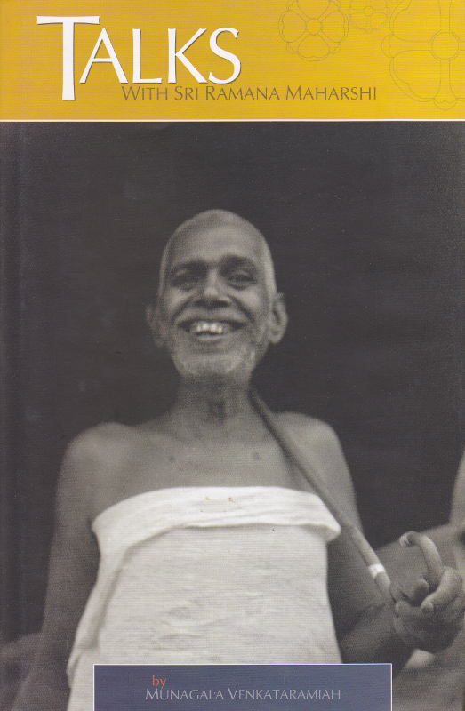 Talks With Sri Ramana Maharshi Hardcover Sat Temple Bookstore