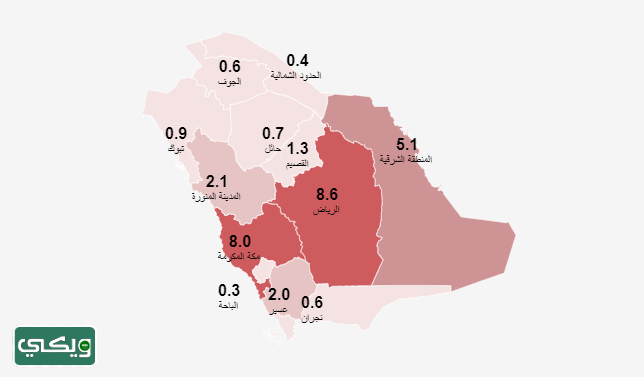 كم عدد سكان الرياض 2024 ويكي السعودية