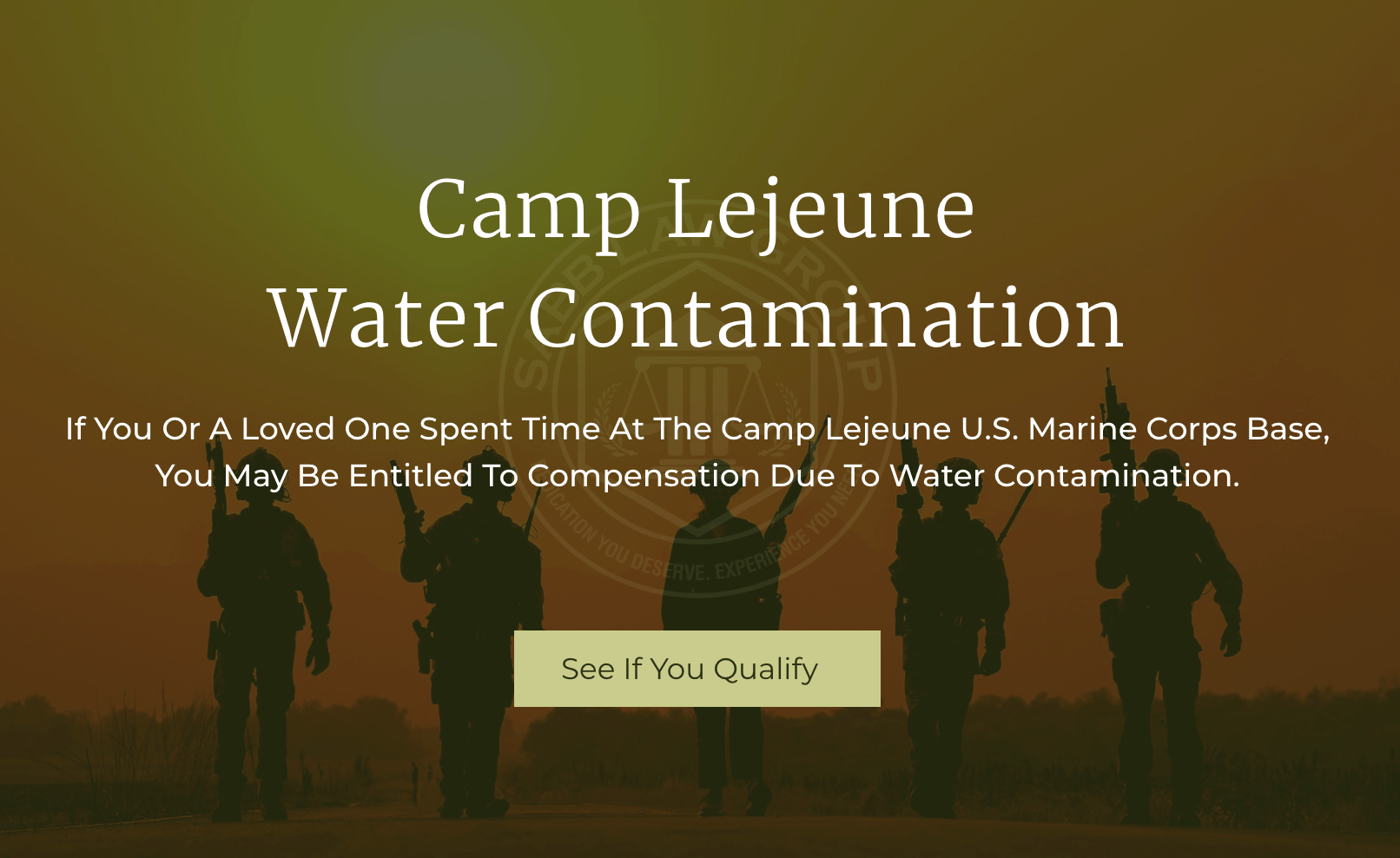 Camp Lejeune Water Contamination Sabb Law Group