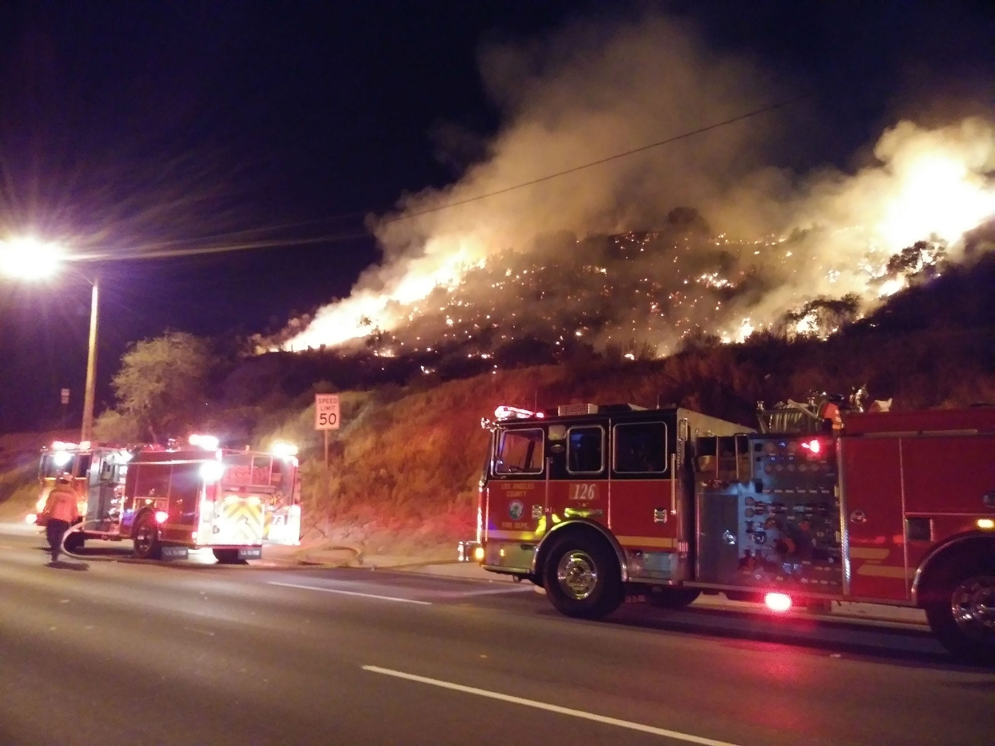 Soledad Fire Scorches 2 Acres Near Bouquet Junction 11