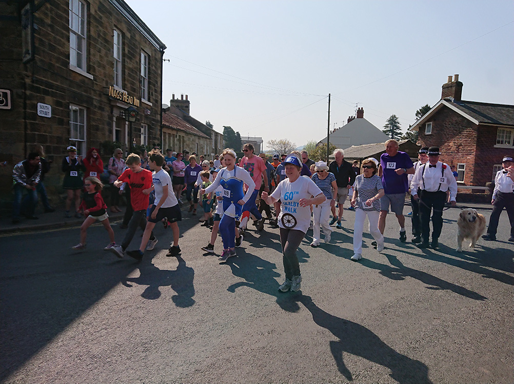 Scalby Charity Walks 60th Anniversary