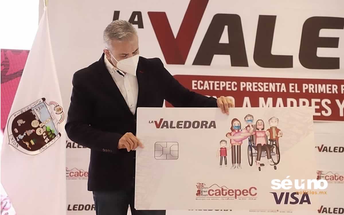 Alcalde De Ecatepec Presenta Tarjeta La Valedora Que Dará Apoyo