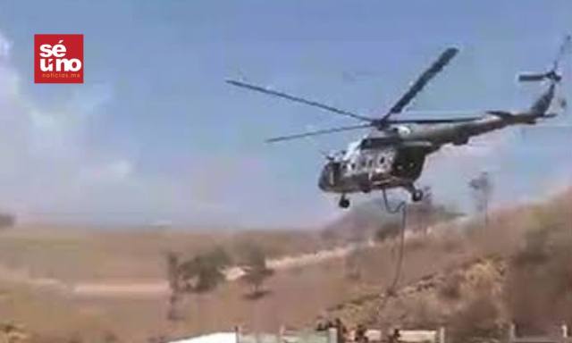 Video Revela Desplome De Helicóptero De La Sedena En Edomex