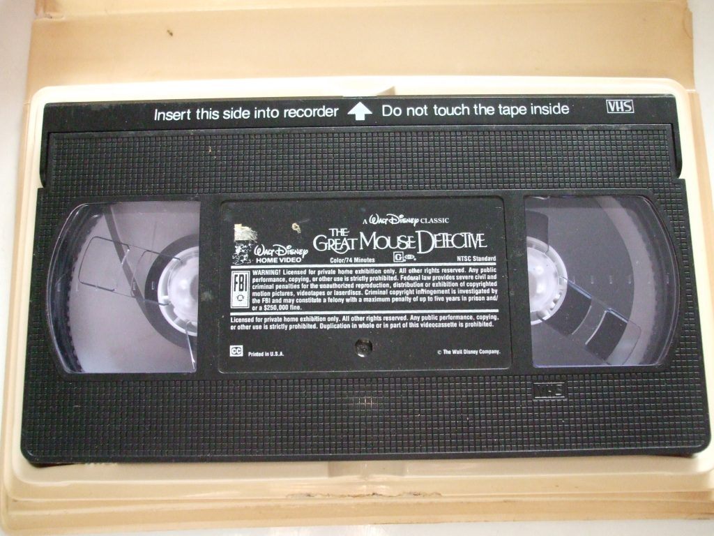 Mavin Walt Disneys The Great Mouse Detective Vhs Clamshell Hot Sex