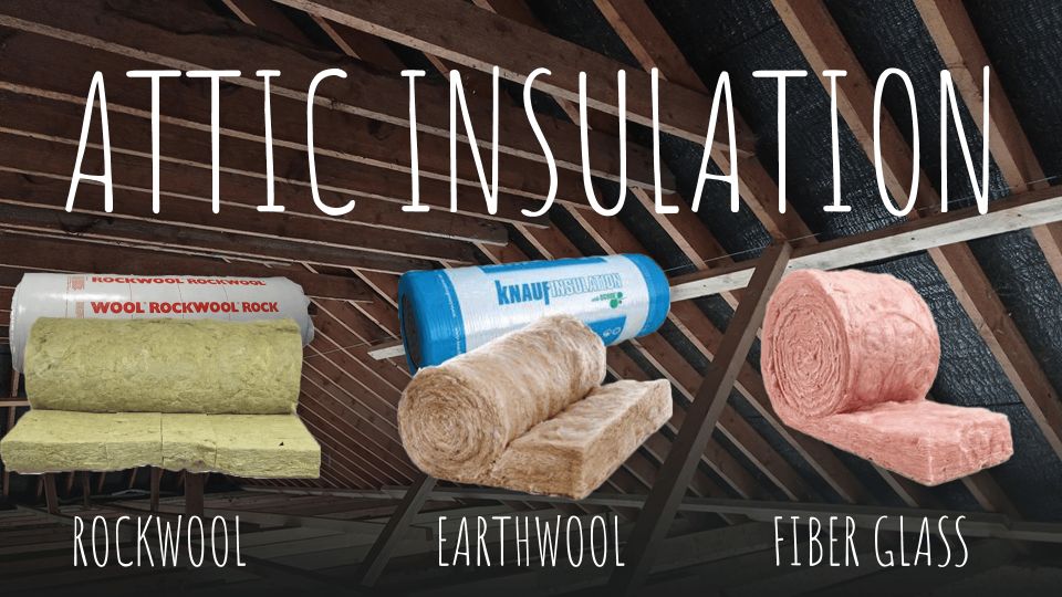 Rockwool Earthwool Or Fibreglass Best Attic Insulation The Self