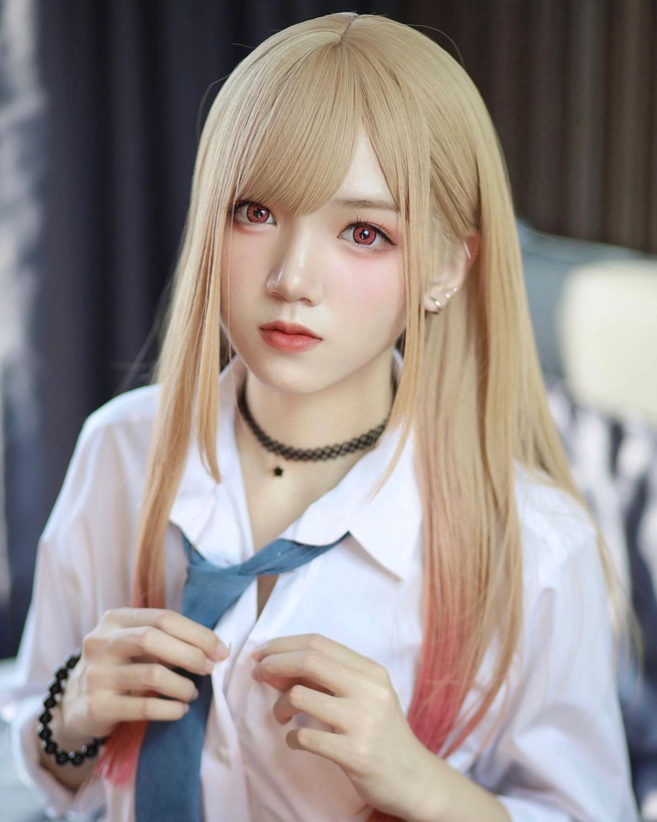 Encantador Cosplay Muestra Los Dones De Marin Kitagawa La Waifu De My