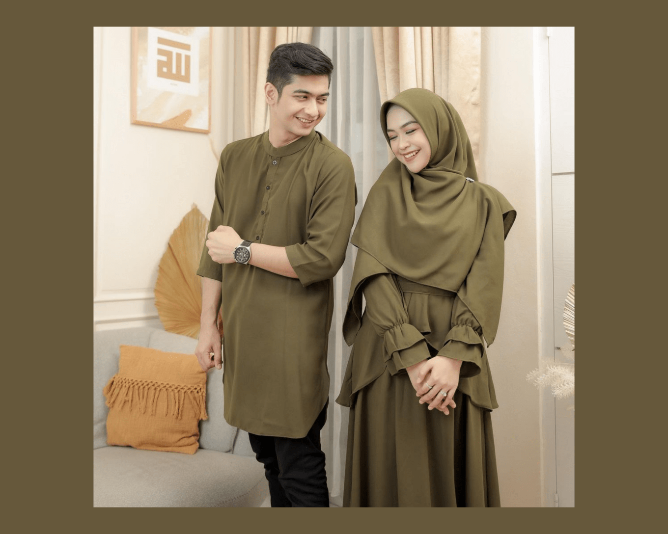 6 Inspirasi Baju Lebaran Couple Bikin Kamu Dan Pasangan Tampak Kompak