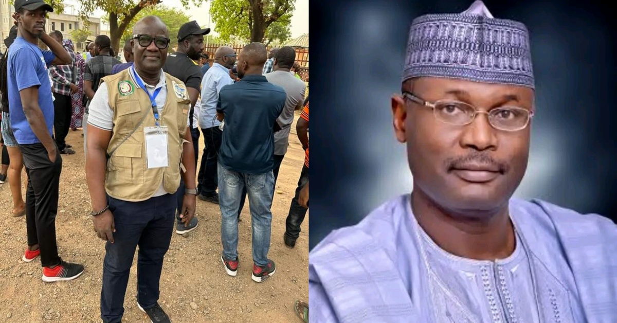 Nigerias Inec Chairman Mahmood Yakubu Describes Ecsl Commissioner As