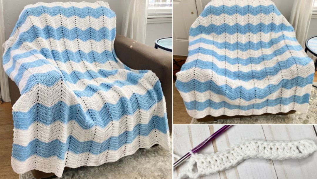 30 Crochet Ripple Afghan Patterns • Simply Collectible Crochet