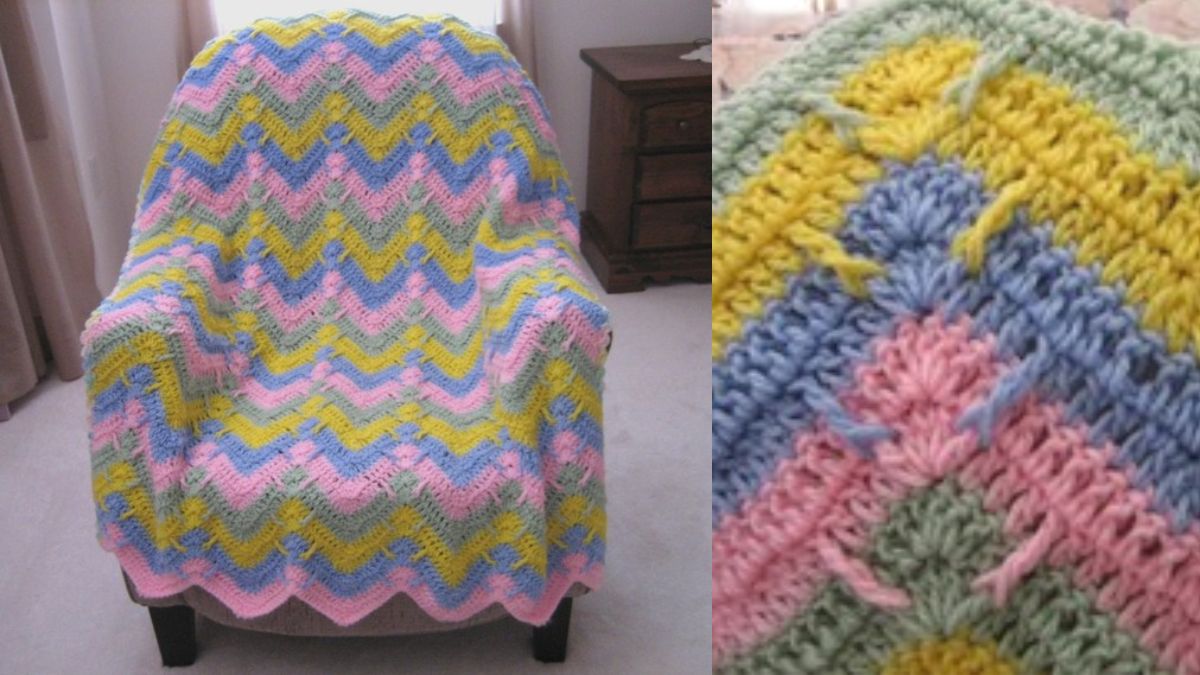 30 Crochet Ripple Afghan Patterns • Simply Collectible Crochet