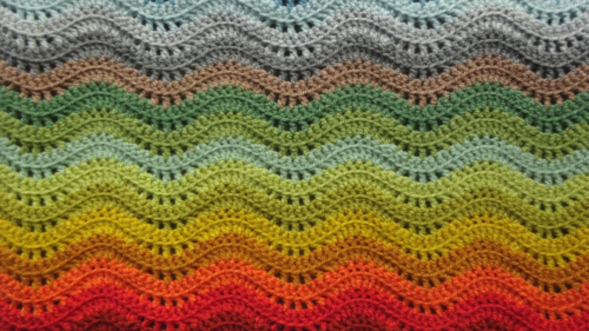 30 Crochet Ripple Afghan Patterns • Simply Collectible Crochet