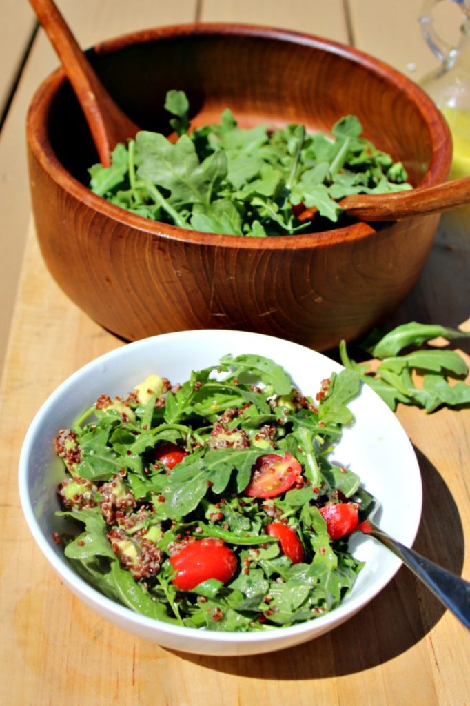 Arugula And Quinoa Salad Simple And Savory