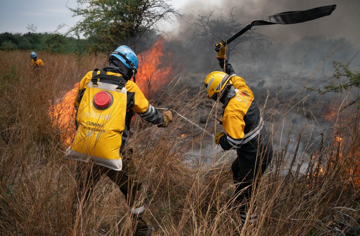 Reaparecieron Los Incendios En Las Islas Frente A Rosario Sin Mordaza