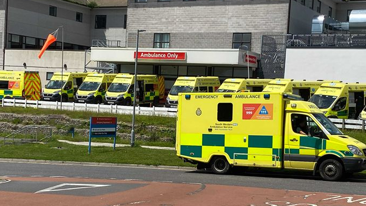 Royal Cornwall Hospital Declares Critical Incident As Ambulances Back