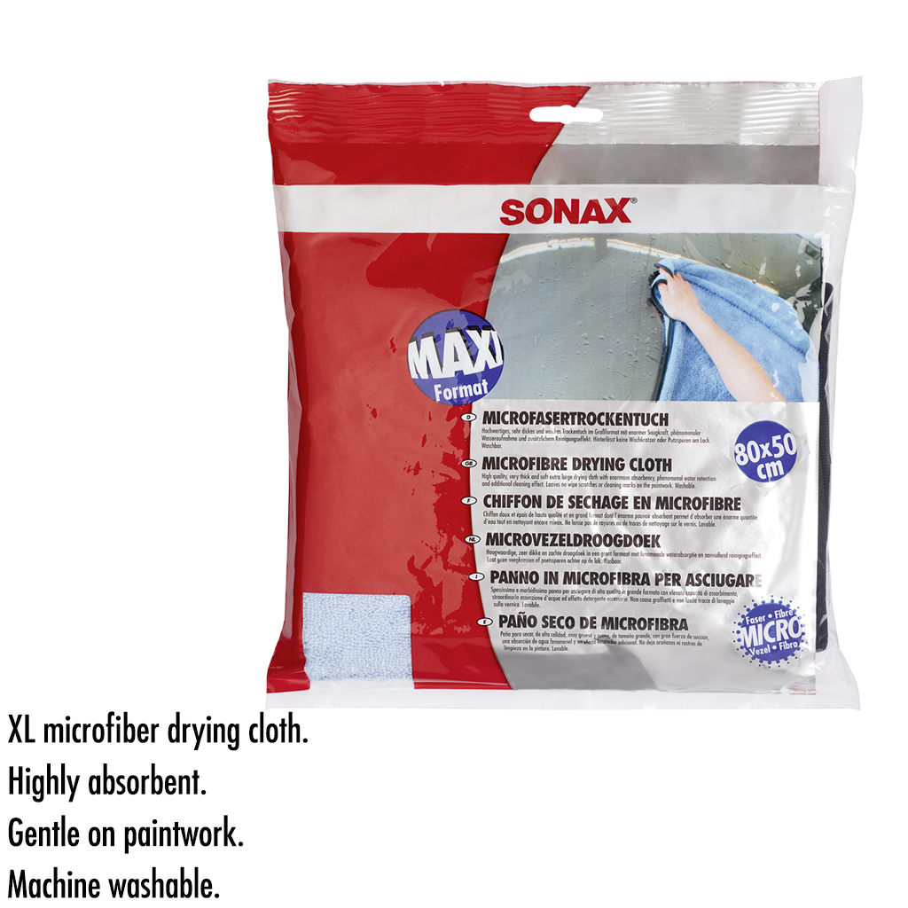 Sonax Extra Large Microfibre Drying Cloth Skoda Club Singapore