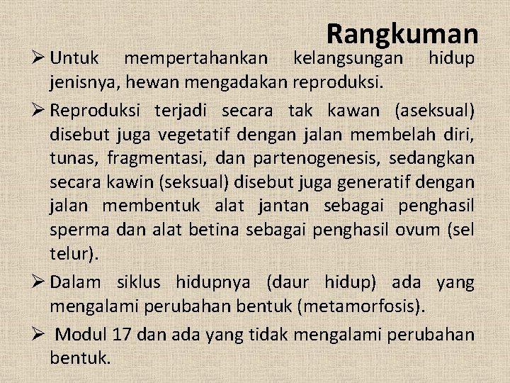 Contoh Hewan Yang Mengadakan Pembuahan Di Dalam Tubuh Adalah Meteor