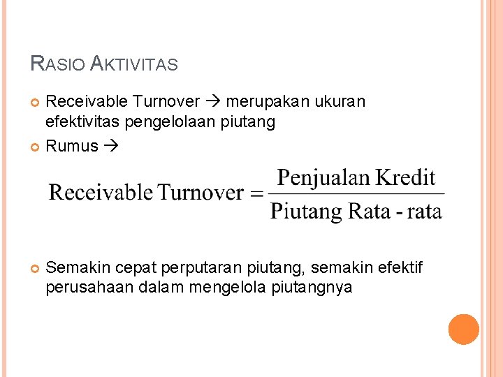 Rumus Rasio Aktivitas Dan Profitabilitas Cara Mudah Memahami Rasio