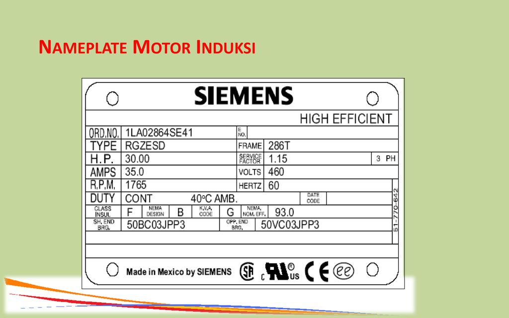 Cara Membaca Name Plate Motor Listrik Gesit Imagesee