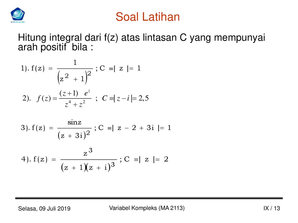 Kumpulan 19 Contoh Soal Integral Kompleks Terlengkap Catatan Irene