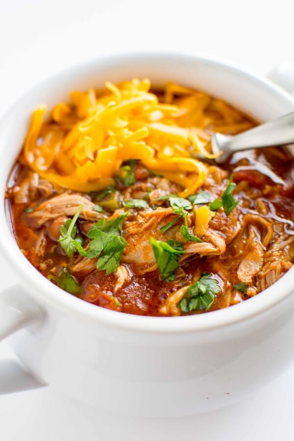 Slow Cooker Pulled Pork Chili Slow Cooker Gourmet