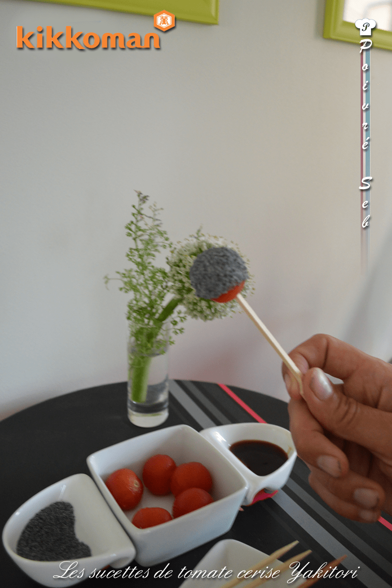 Tomates Cerises En Sucette Yakitori