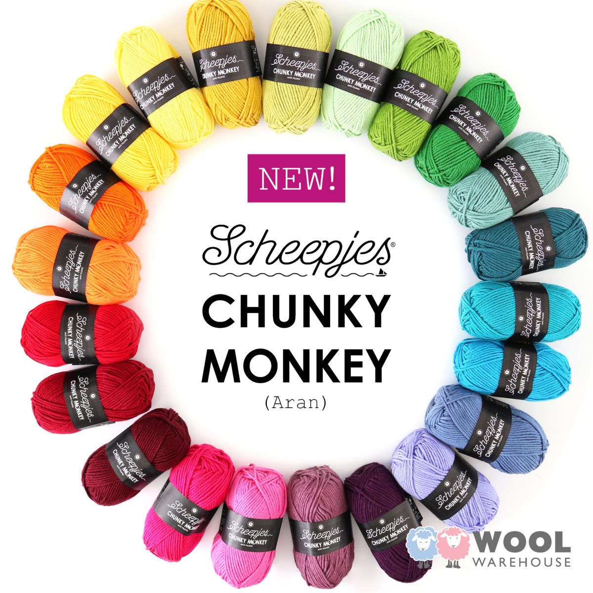 New Scheepjes Chunky Monkey At Wool Warehouse Polly Knitter