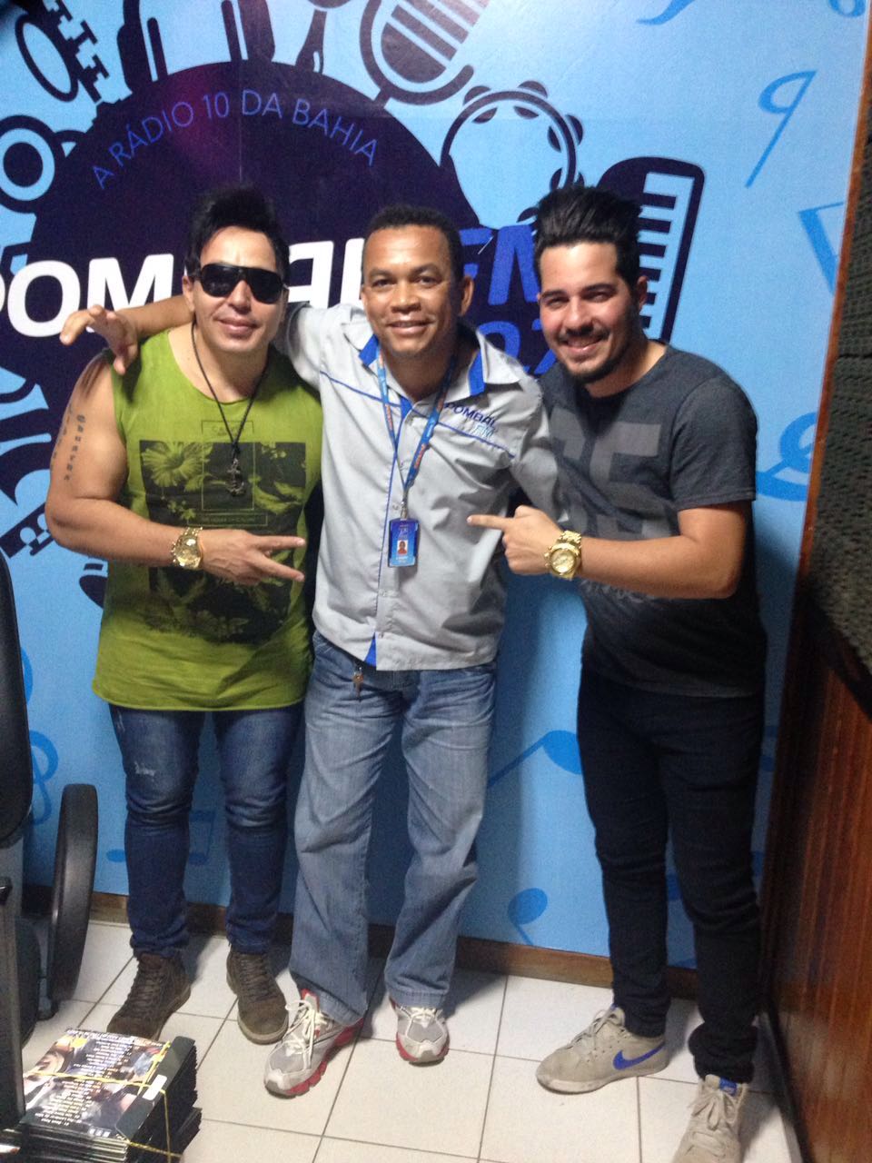 Entrevista Da Dupla Naldinho E Léo Rios A Rádio Pombal Fm A Rádio 10