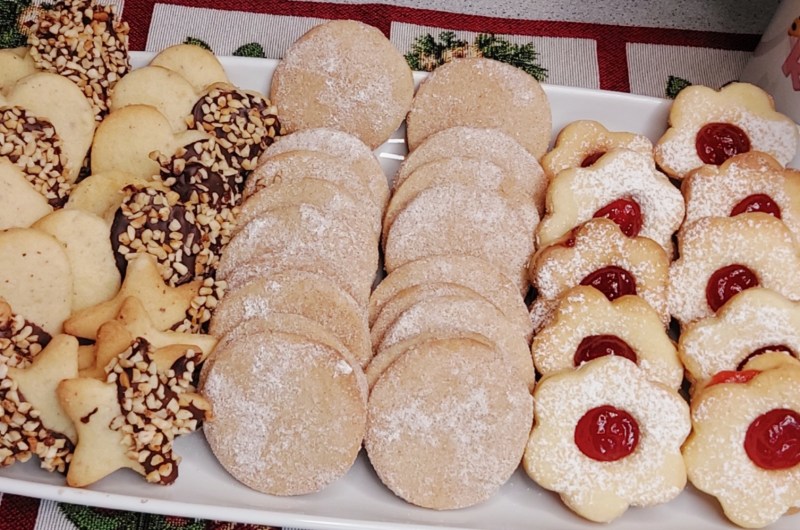 Receita De Biscoitos Natalinos Massa Que Derrete Na Boca