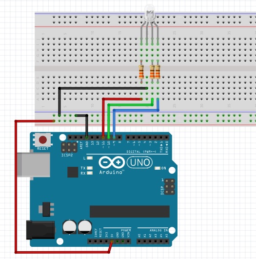 Como Utilizar O Led Rgb Com Arduino Portal Vida De Silício