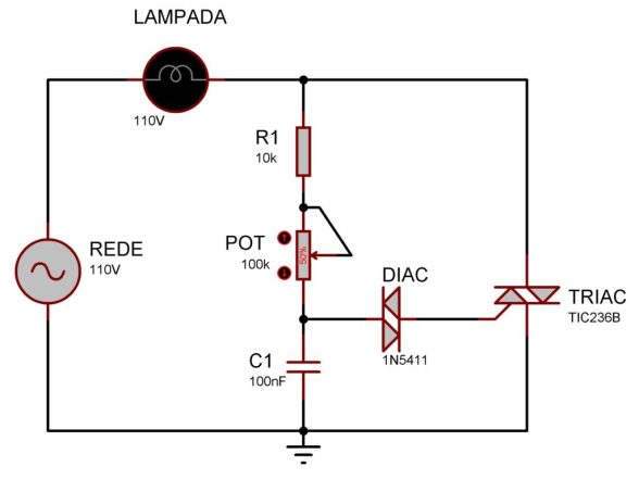 Como Fazer Um Circuito Dimmer Portal Vida De Silício