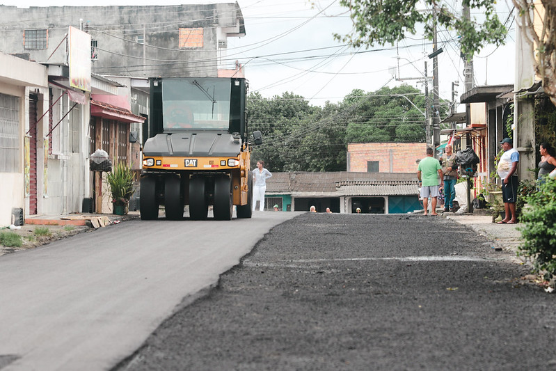 Prefeitura Trabalha No Recapeamento Asfáltico De Ruas Do Bairro Cidade Nova