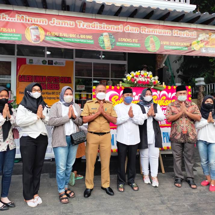 Bangkit Di Tengah Pandemi Umkm Cipete Ceria Pinang Beres Resmikan