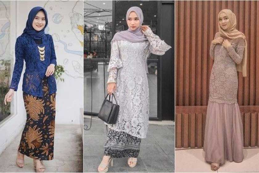 Inspirasi Model Kebaya Modern Hijab Pesta Terbaru