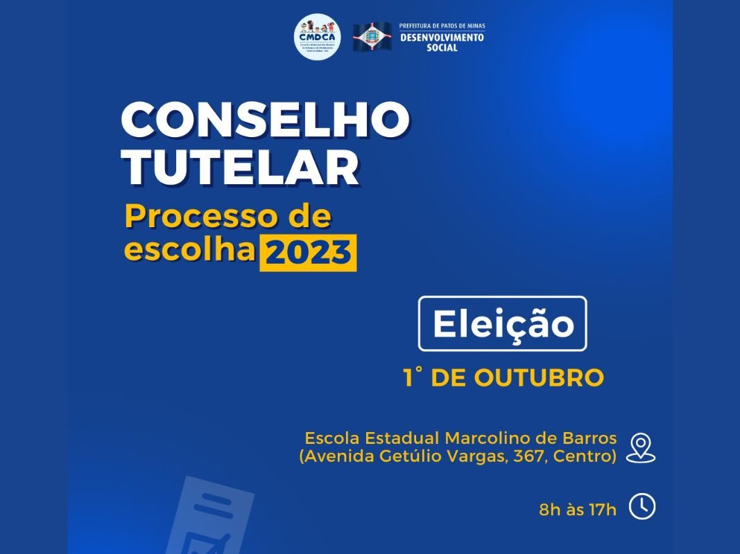 Eleição Do Conselho Tutelar Será Neste Domingo 1º Veja Quais São Os