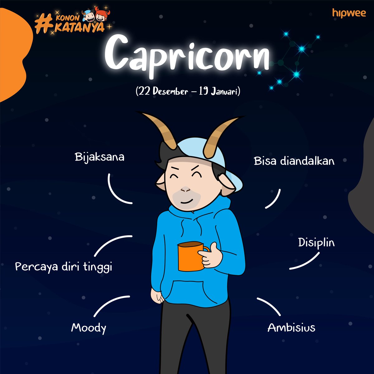 Sifat Sifat Zodiak Capricorn Sinau