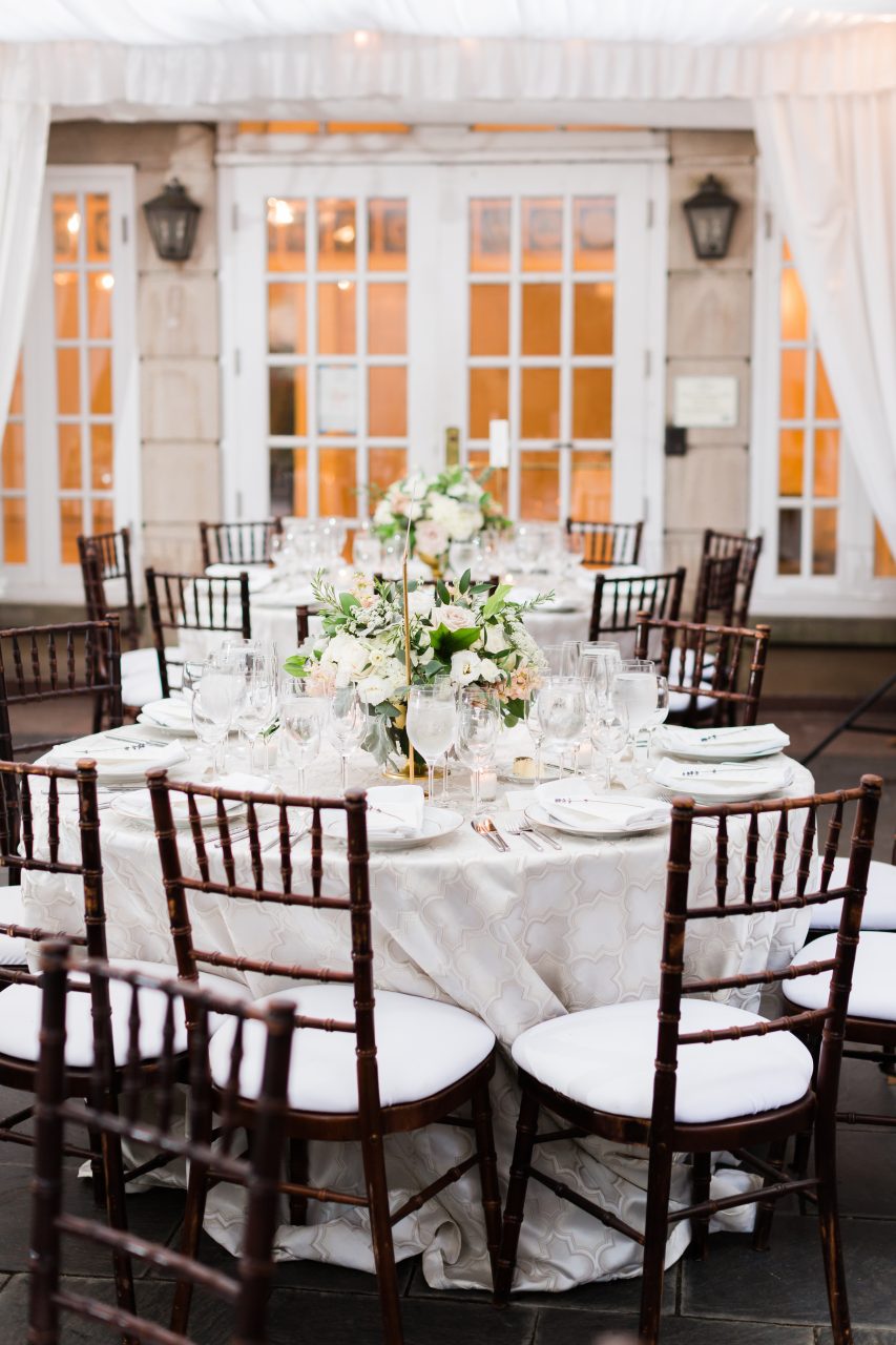 Italian Inspired Dumbarton House Dc Wedding Petals Edge