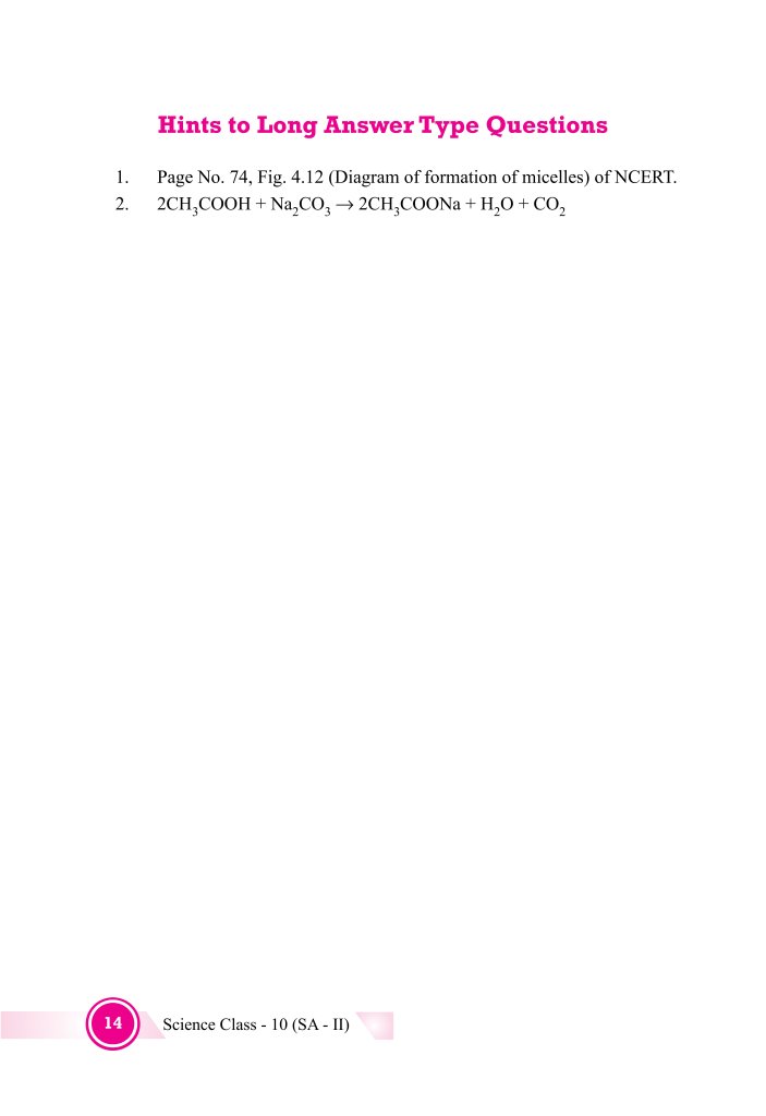 Class 10 Science Chapter 4 Carbon And Its Compounds Study Notes Gurukul