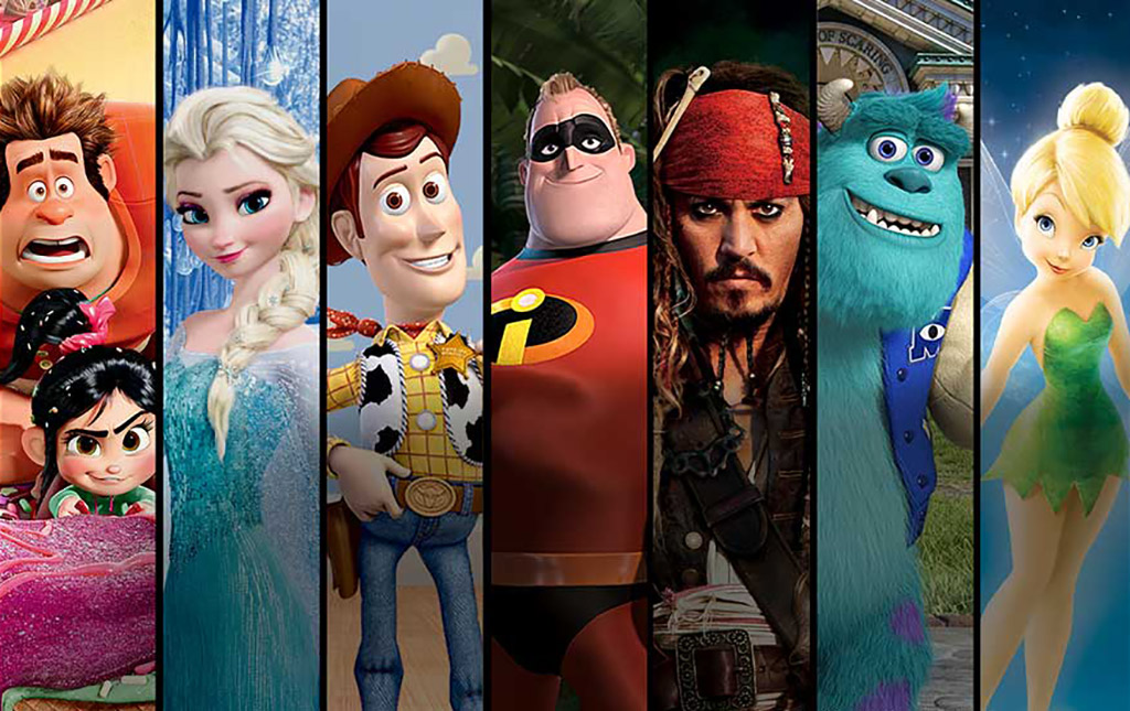 Trivial De Cine ¿reconoces 100 Personajes De Disney