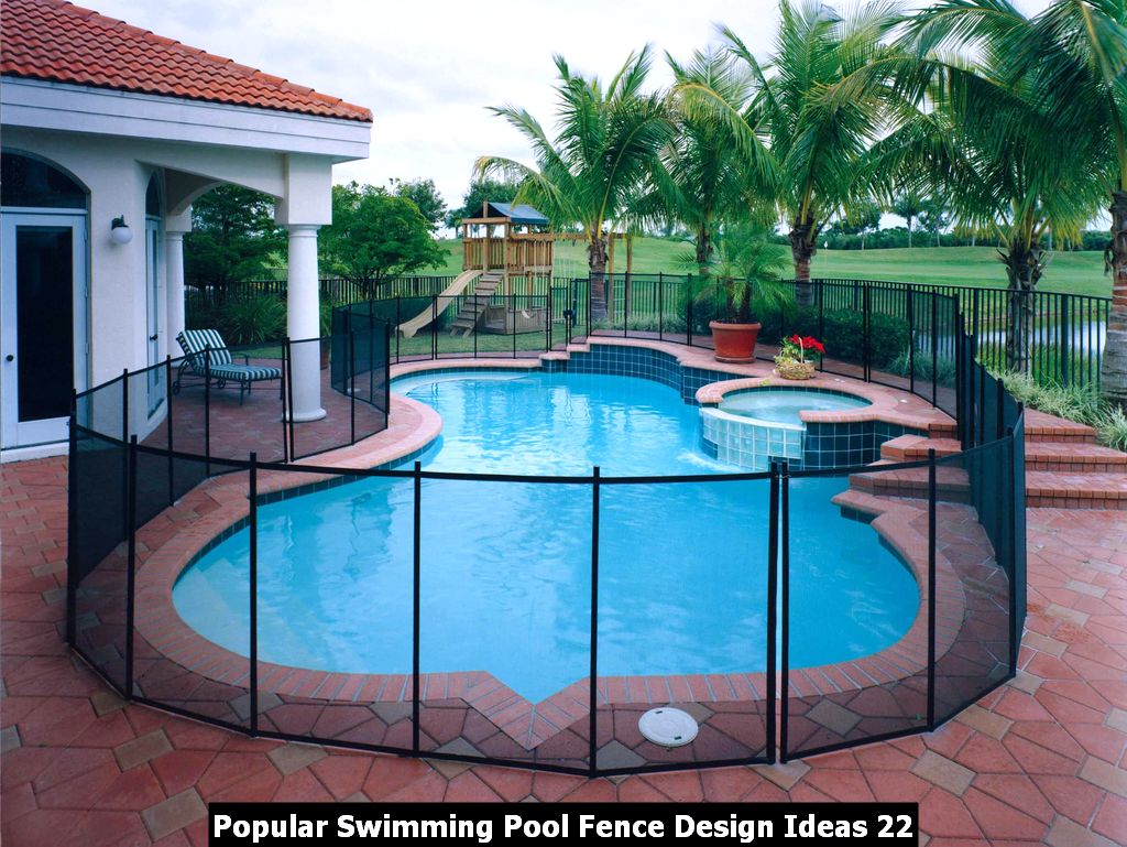 Popular Swimming Pool Fence Design Ideas Pimphomee