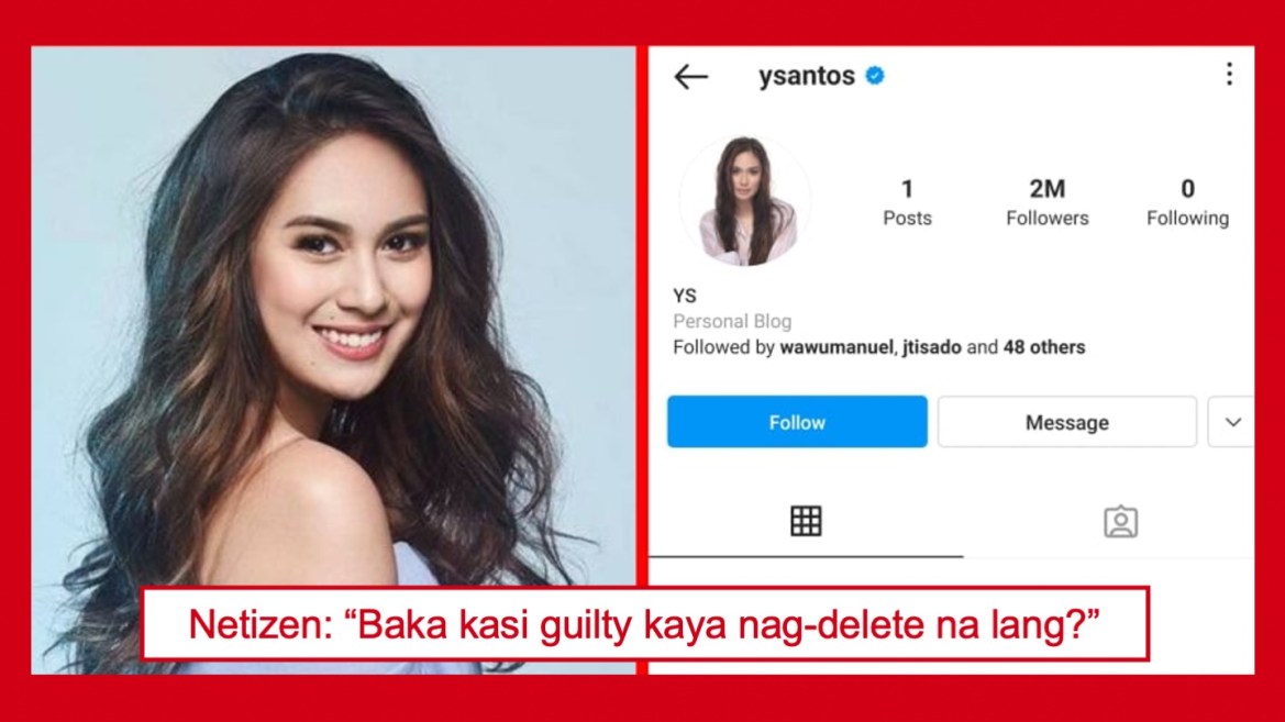 Yen Santos Usap Usapan Ulit Sa Social Media Matapos Mag Delete Ng