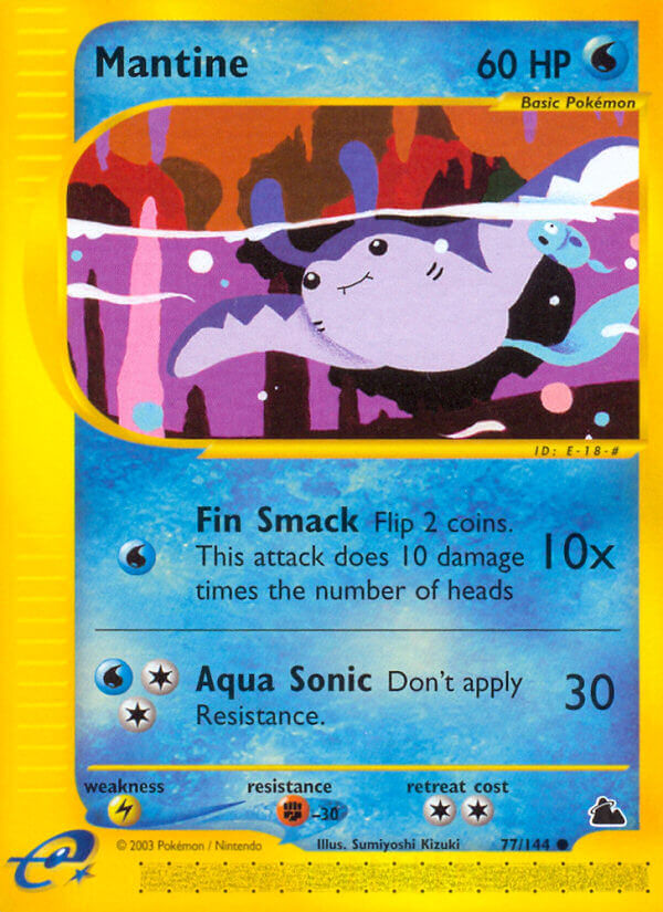 Mantine · Skyridge Sk 77 ‹ Pkmncards