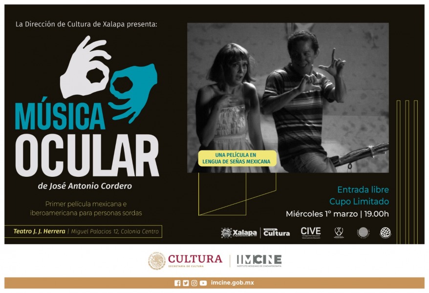 Música Ocular Función Especial De Cine Para Personas Sordas En Xalapa