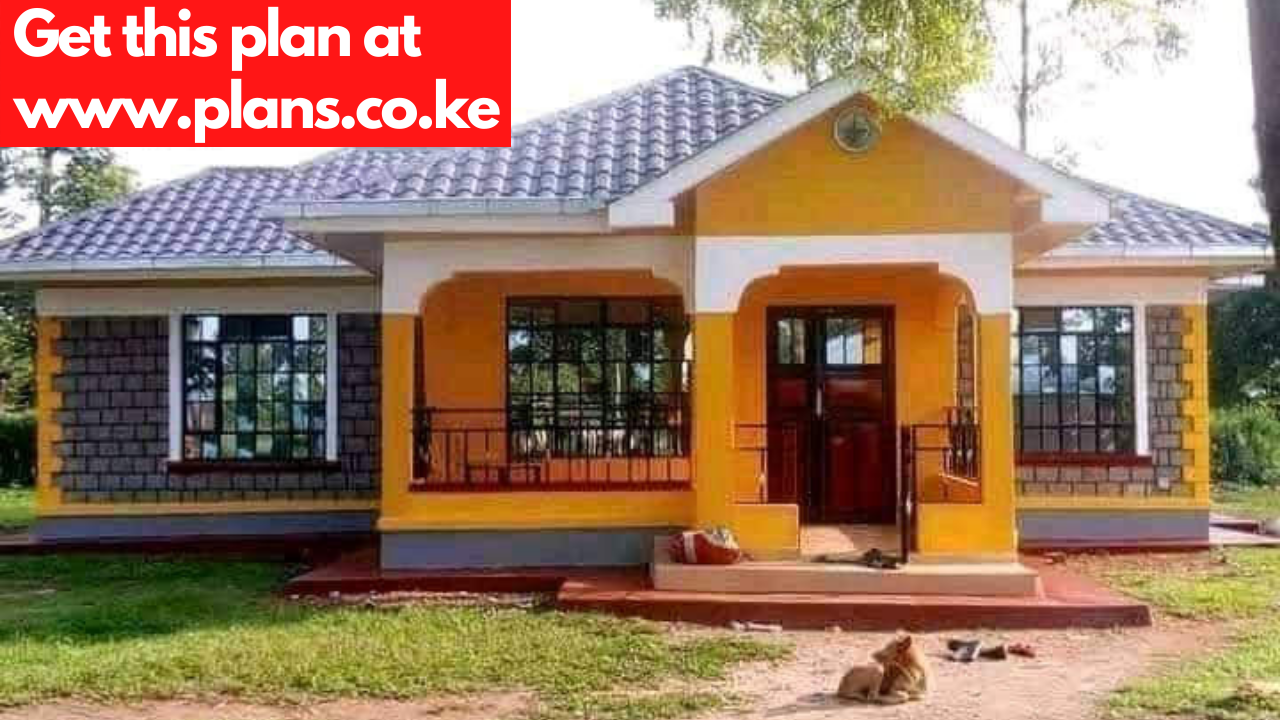 3 Bedroom House Plan A005 House Plans Design Kenya