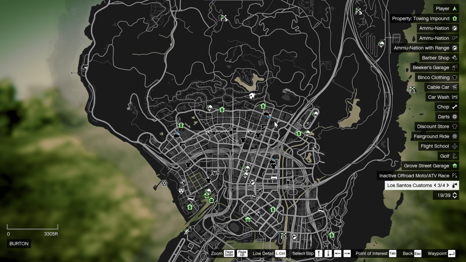 Gta 5 All Los Santos Customs Map Locations Player Assist Game