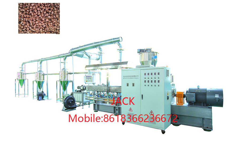 Wpc Pelletizing Machine Wood Plastic Composite Pelletizier Hegu