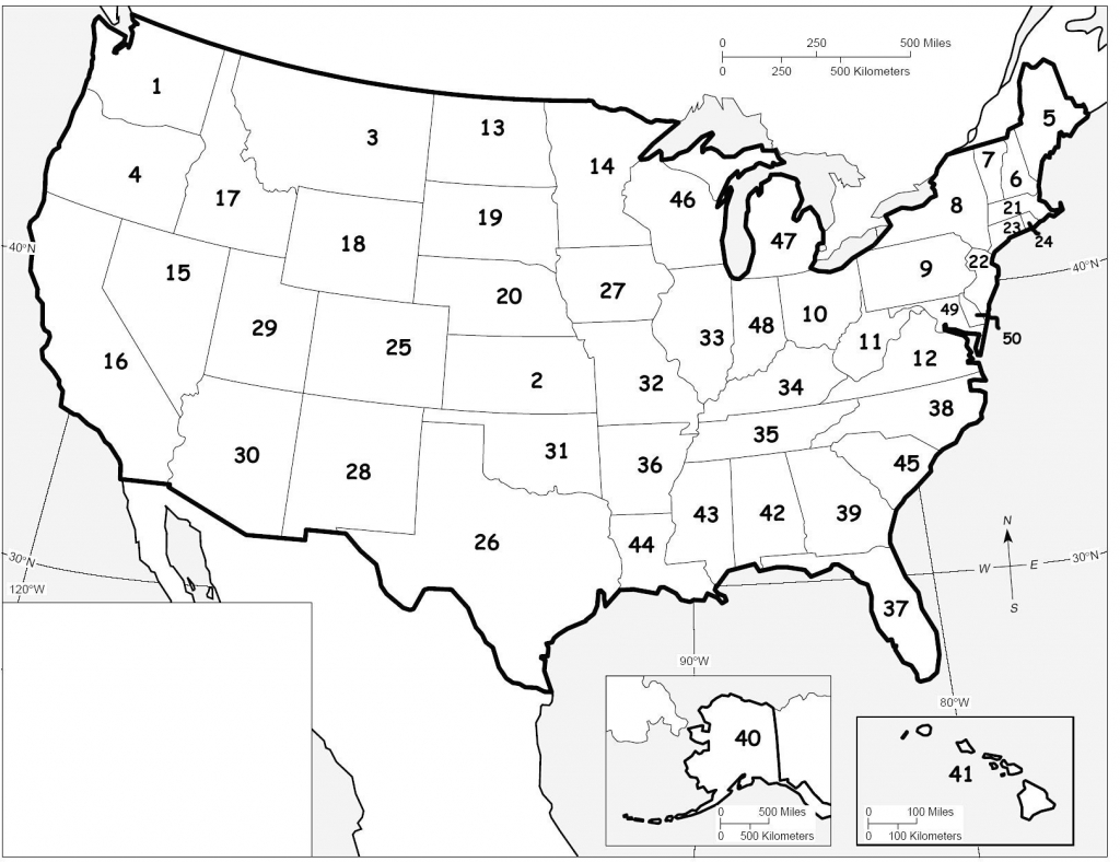 Printable State Capitals Location Map Free Download With Printable